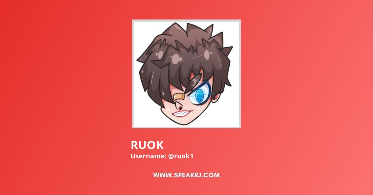 RUOK YouTube Channel Statistics / Analytics - SPEAKRJ Stats