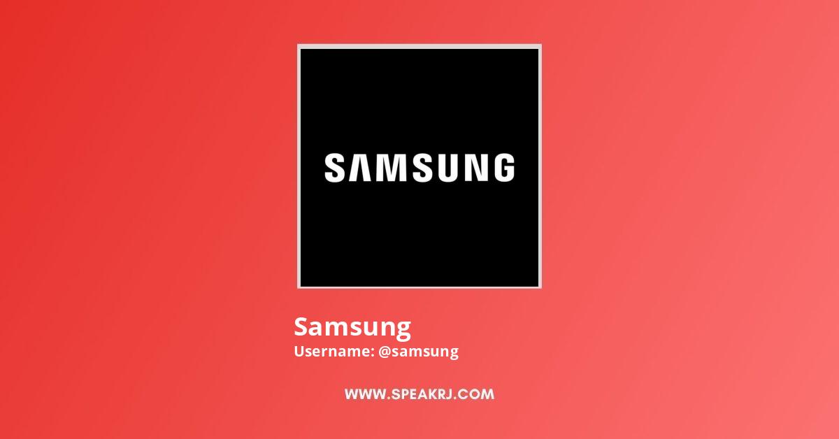 Samsung YouTube Channel Statistics / Analytics - SPEAKRJ Stats