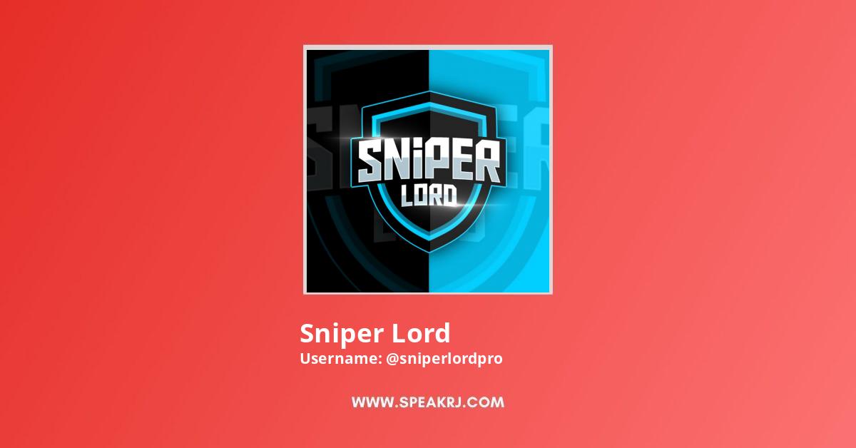 Sniper Lord YouTube Channel Statistics / Analytics - SPEAKRJ Stats