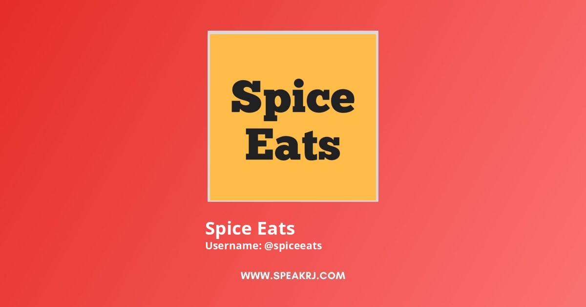 Spice Eats YouTube Channel Statistics / Analytics - SPEAKRJ Stats