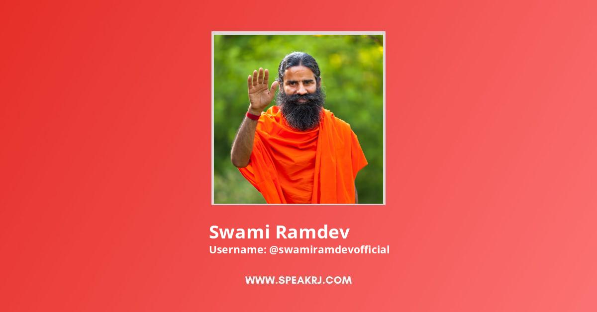 Swami Ramdev YouTube Channel Statistics / Analytics - SPEAKRJ Stats