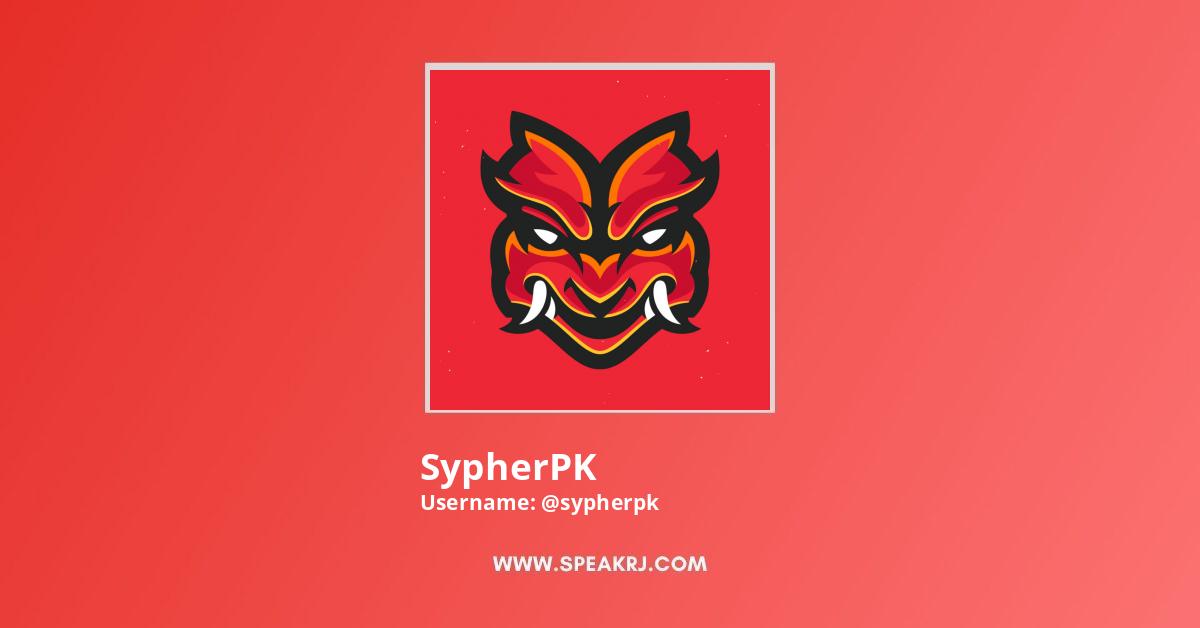 SypherPK YouTube Channel Statistics / Analytics - SPEAKRJ Stats