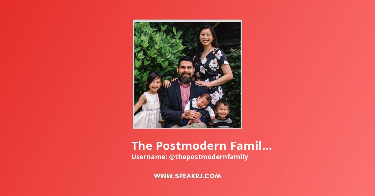 The Postmodern Family YouTube Channel Statistics / Analytics - SPEAKRJ ...