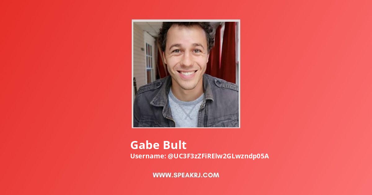 Gabe Bult YouTube Channel Statistics / Analytics - SPEAKRJ Stats