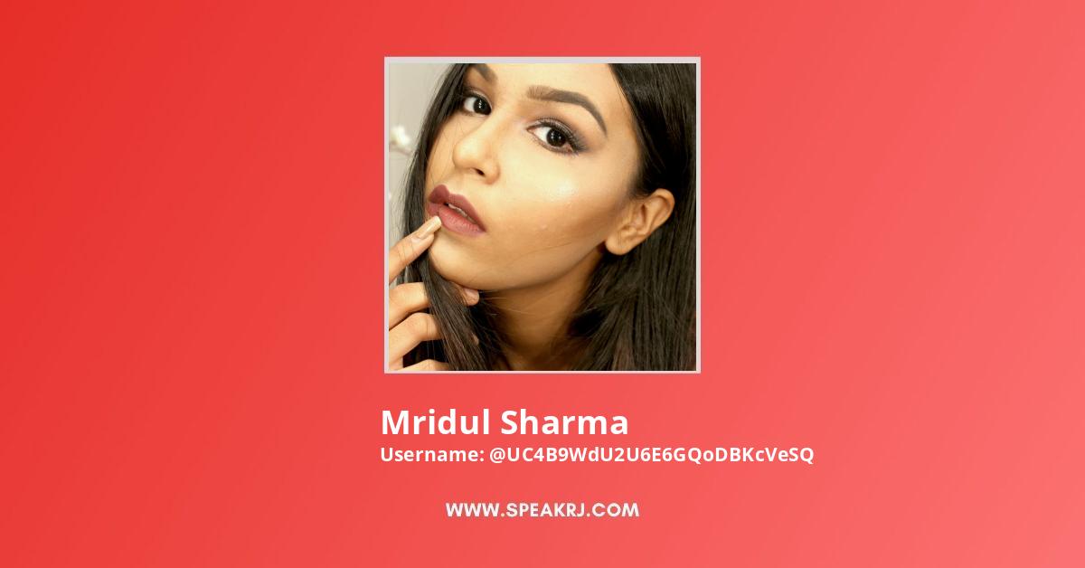 Mridul Sharma YouTube Channel Statistics / Analytics - SPEAKRJ Stats