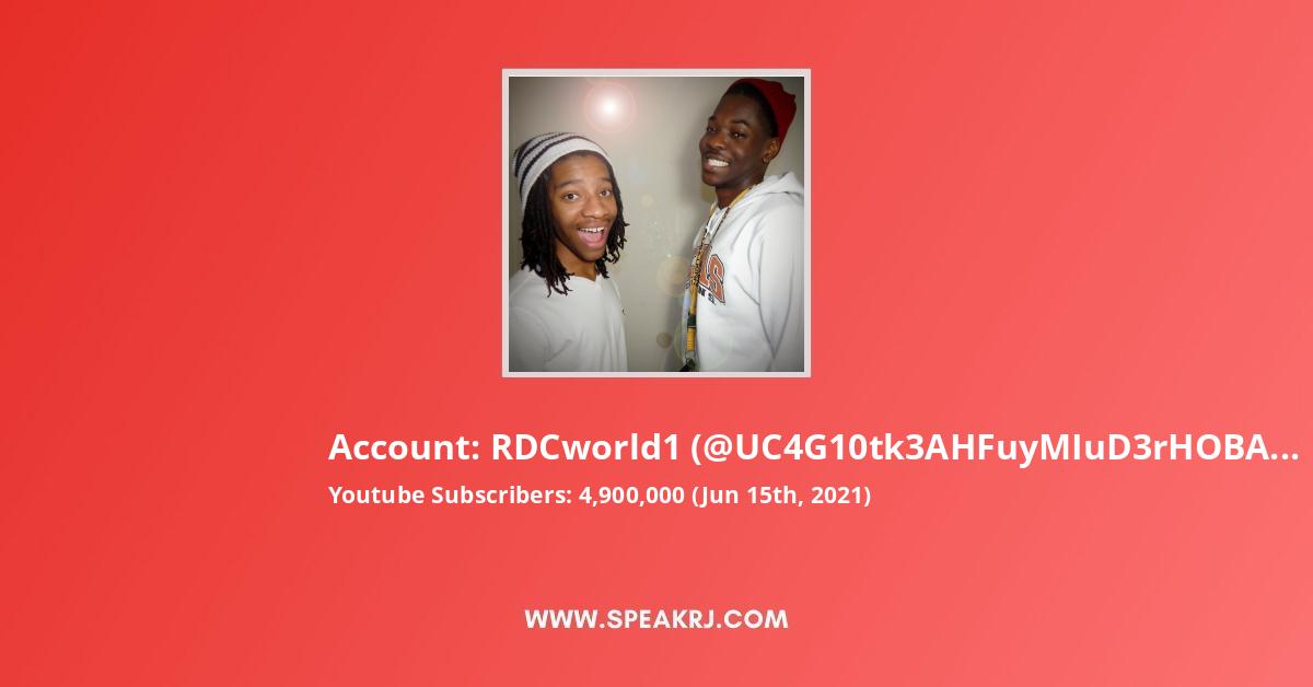 RDCworld1 YouTube Channel Statistics / Analytics - SPEAKRJ Stats