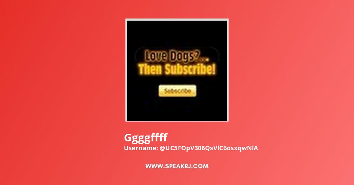 Ggggffff YouTube Channel Statistics / Analytics - SPEAKRJ Stats