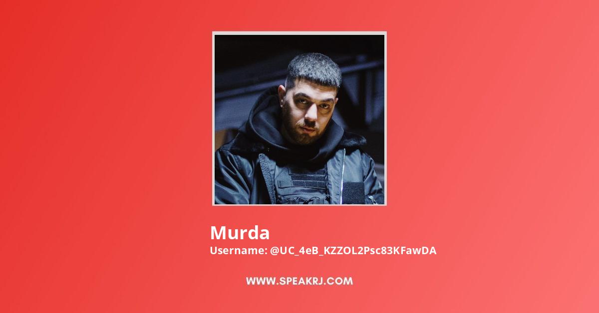 Murda YouTube Channel Statistics / Analytics - SPEAKRJ Stats