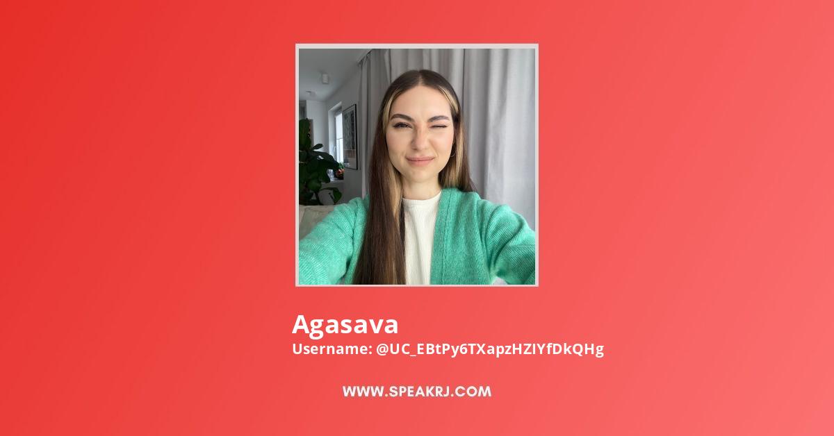 Agasava YouTube Channel Statistics / Analytics - SPEAKRJ Stats