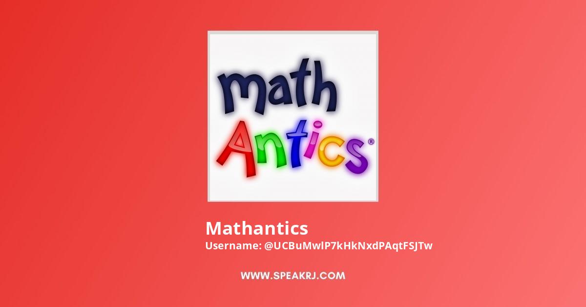 Mathantics YouTube Channel Statistics / Analytics - SPEAKRJ Stats