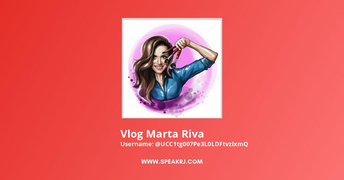 Marta Riva YouTube Channel Statistics / Analytics - SPEAKRJ Stats