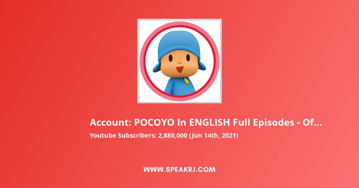 Pocoyo English Official Channel YouTube Channel Statistics Analytics SPEAKRJ Stats