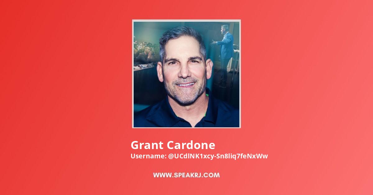 Grant Cardone YouTube Channel Statistics / Analytics - SPEAKRJ Stats