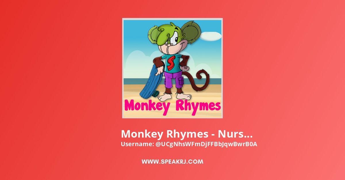 Monkey Rhymes - Nursery Rhymes For Preschool Kids YouTube Channel ...