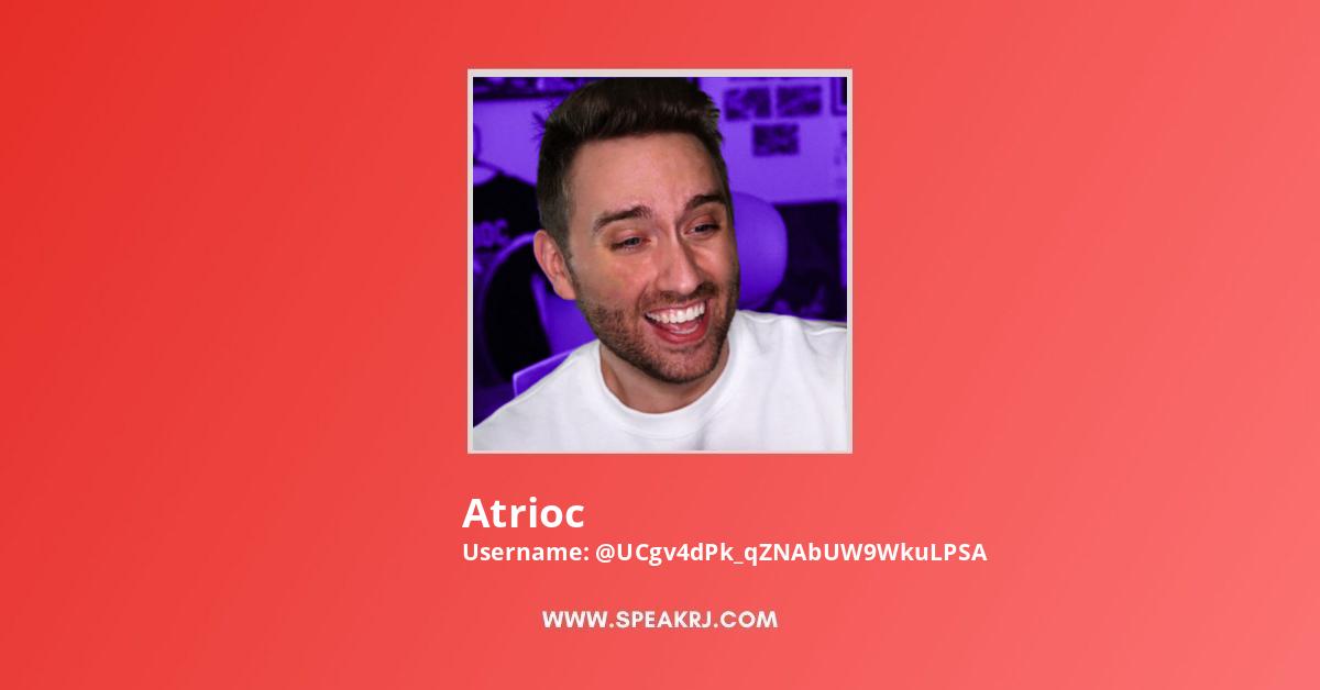 Atrioc YouTube Channel Statistics / Analytics - SPEAKRJ Stats