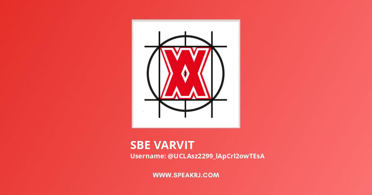 SBE VARVIT YouTube Channel Statistics / Analytics - SPEAKRJ Stats