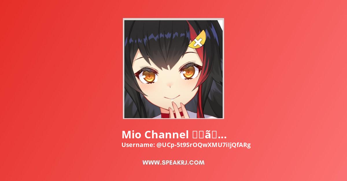 Mio Channel 大神ミオ YouTube Channel Statistics / Analytics - SPEAKRJ Stats