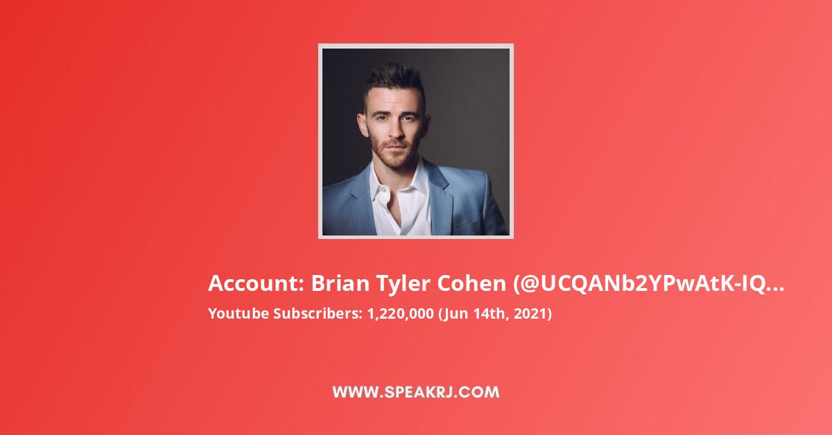 Brian Tyler Cohen YouTube Channel Statistics / Analytics - SPEAKRJ Stats
