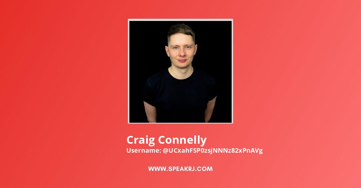 Craig Connelly YouTube Channel Statistics / Analytics - SPEAKRJ Stats