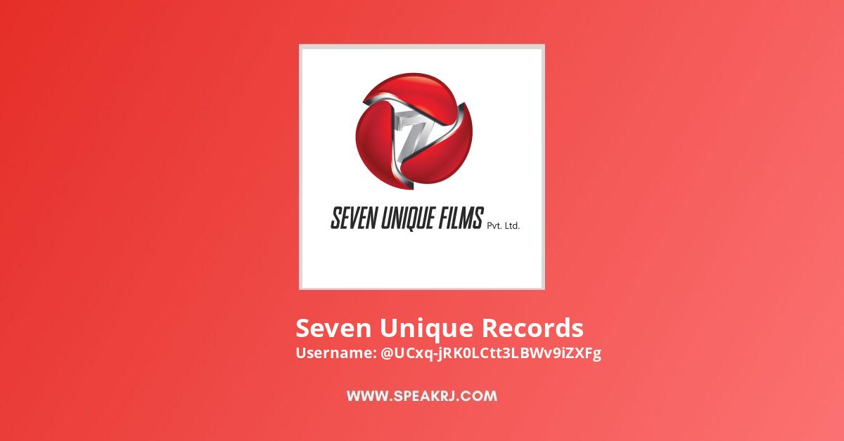 Seven Unique Records YouTube Channel Statistics / Analytics - SPEAKRJ Stats