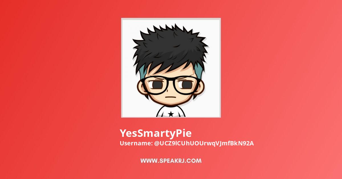 YesSmartyPie YouTube Live Subscriber Count (Realtime) - SPEAKRJ Stats