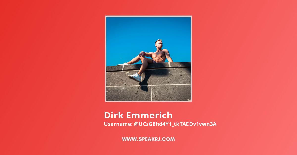 Dirk Emmerich YouTube Channel Statistics / Analytics - SPEAKRJ Stats