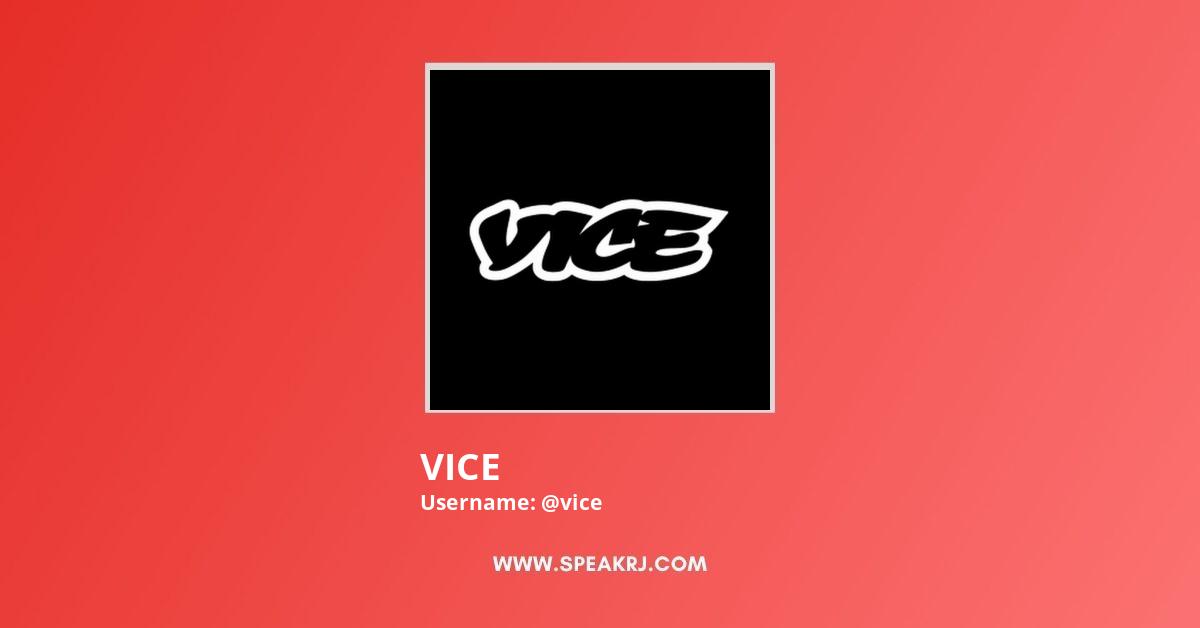 VICE YouTube Channel Statistics / Analytics - SPEAKRJ Stats