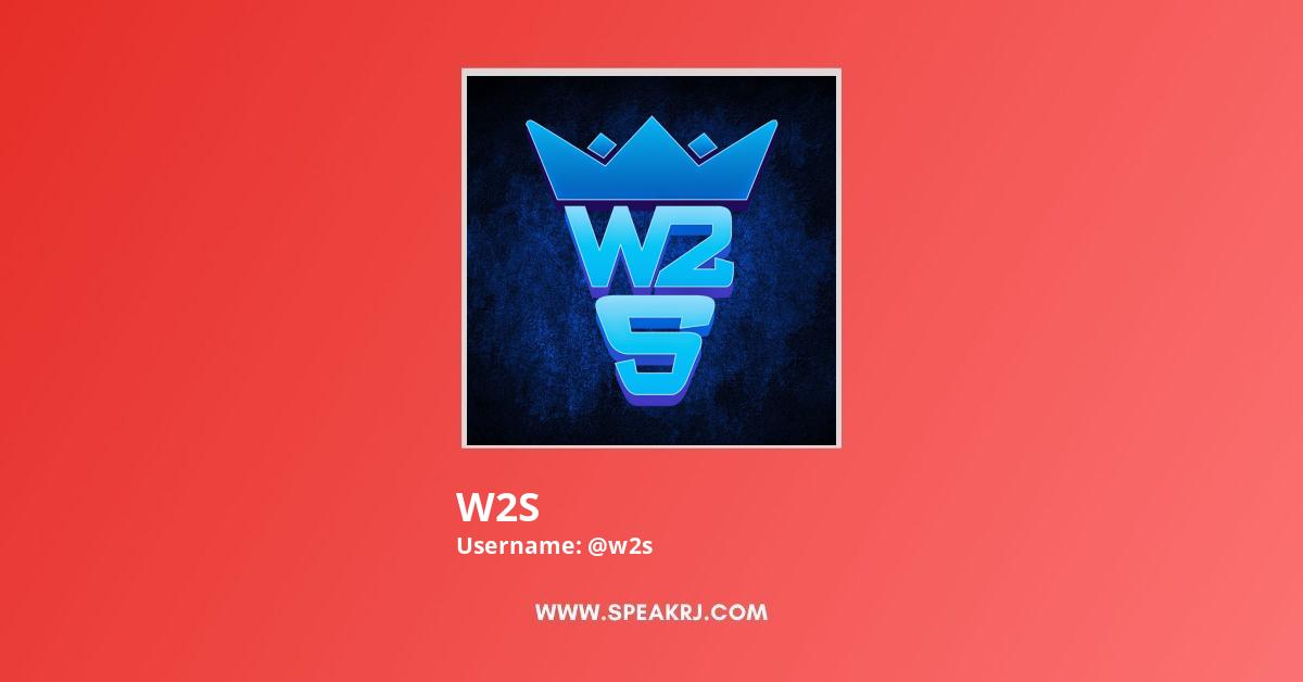 W2S YouTube Channel Statistics / Analytics - SPEAKRJ Stats