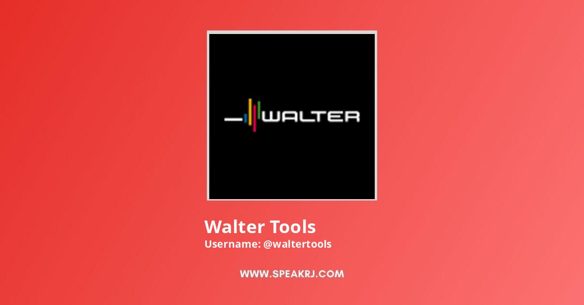 Walter Tools YouTube Channel Statistics / Analytics - SPEAKRJ Stats