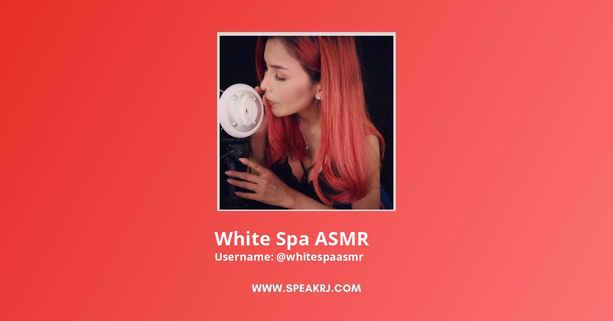 White Spa ASMR YouTube Channel Statistics / Analytics - SPEAKRJ Stats